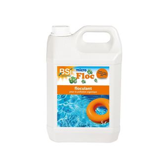 BSI Floculant piscine Micro Floc - Liquide clarifiant eau claire - 5 L ...