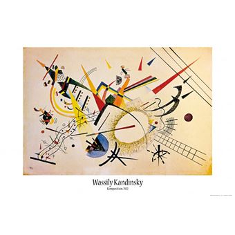 Vassily Kandinsky Poster - Composition, 1922 (61x91 cm) - Achat & prix | fnac