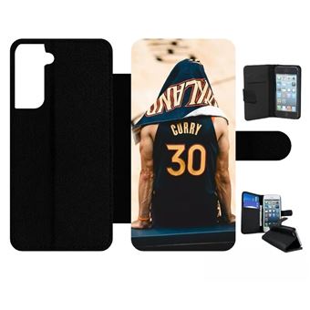 Etui My-Kase pour Galaxy S21 5G - stephen curry nba mvp all stars - Simili-cuir - Noir - Coque ...