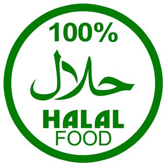 Halal food - 20x20cm - Sticker/autocollant - Autocollant et sticker ...