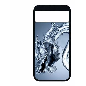 Coque My-Kase pour google Pixel 8a - dragon effet eau - Silicone - Noir ...
