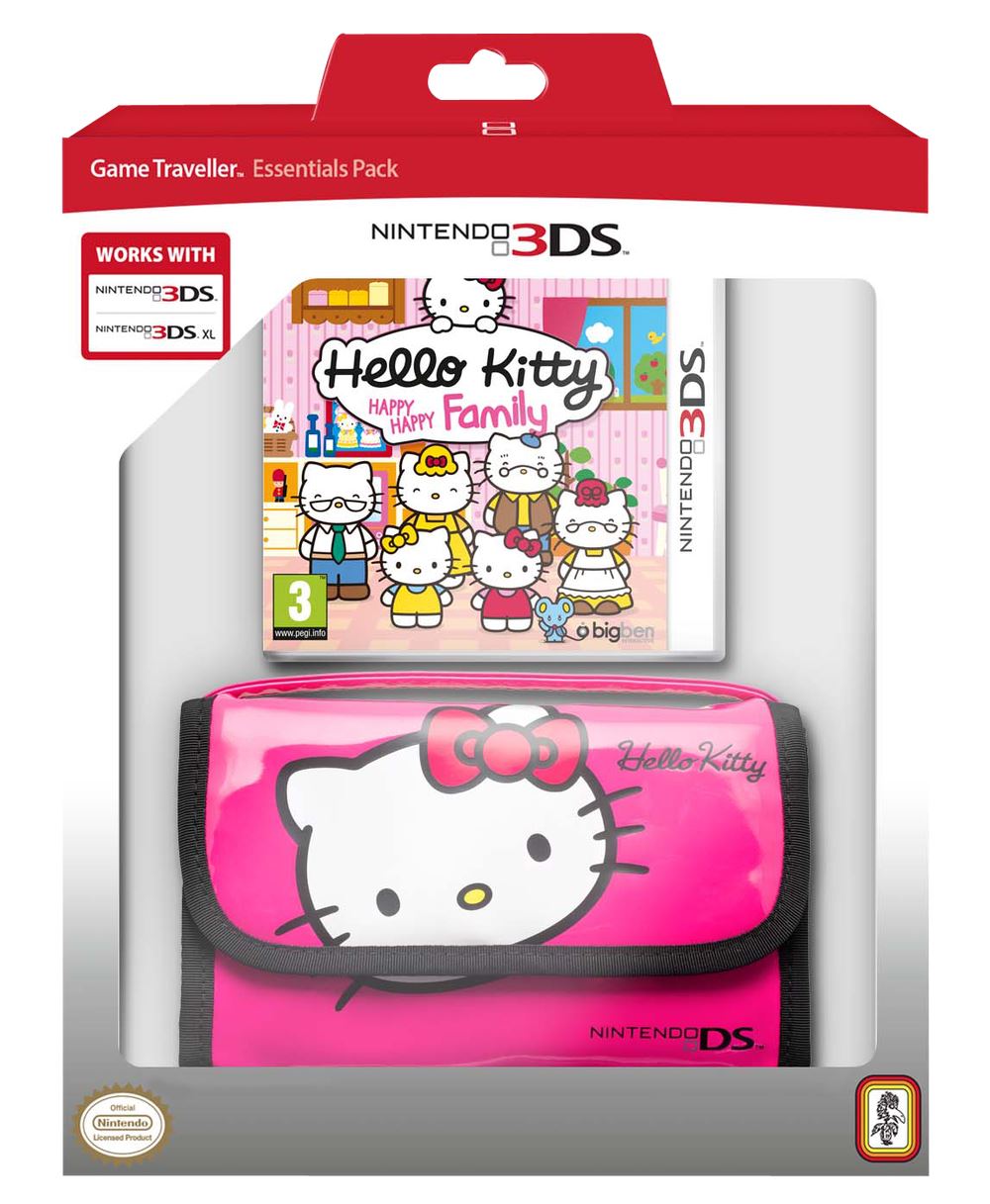 Hello Kitty : Happy Happy Family Nintendo 3DS + sacoche de transport ...