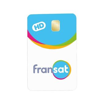 Carte FRANSAT HD PC7 - valable par 4 ans - Accessoire TV vidéo - Achat ...