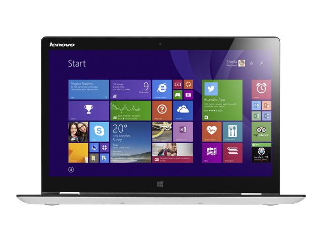 Lenovo Yoga 3 1470 80JH - Ultrabook - Intel Core i7 5500U / 2.4 GHz - Win 8.1 64-bit - GF 940M ...