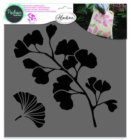 Pochoir textile vegetal - Autres accessoires de dessin et peinture ...