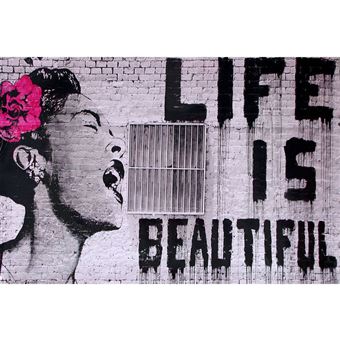 BANKSY - Life Is Beautiful - 61x91,5cm - AFFICHE - Achat & prix | fnac