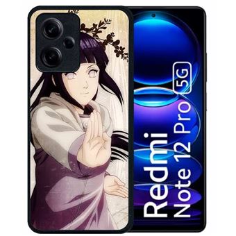 Coque My-Kase pour xiaomi Redmi Note 12 Pro 5G - hinata hyûga naruko manga cerisier - Silicone ...
