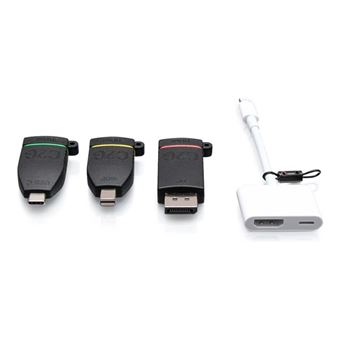 C2G Retractable Universal Mount 4K HDMI Adapter Ring with Color Coded ...