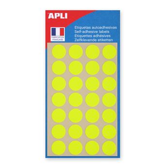 AGIPA Sachet de 140 étiquettes Gommettes de signalisation Rondes 15 mm ...
