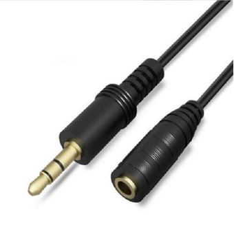 10 Mètres Câble d'extension Audio Jack 3.5mm Rallonge Prise Jack Mâle à ...