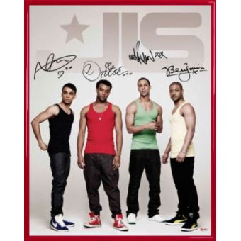 Mini Poster Encadré: JLS - Autogrammes, Eyes Wide Shut (50x40 cm ...