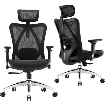 SIHOO M57 Fauteuil de Bureau Ergonomique pour Ordinateur avec appuie ...