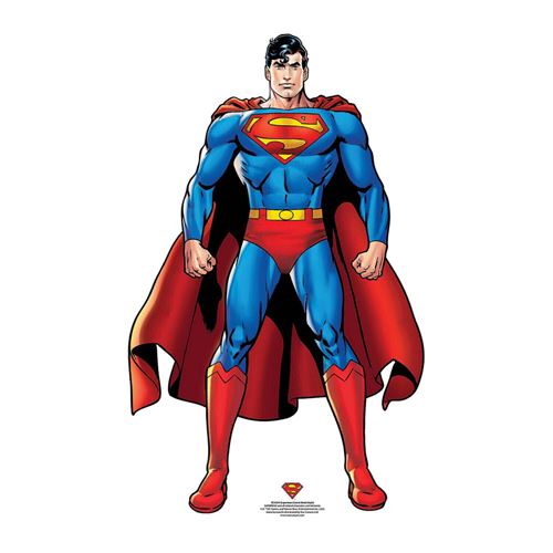 STAR CUTOUTS Figurine en carton - Superman - DC Comics - Haut 92 cm ...