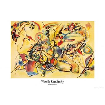 Vassily Kandinsky Poster - Composition, 1917 (61x91 cm) - Achat & prix ...