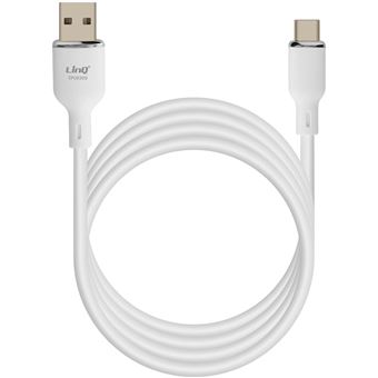 Câble USB vers USB C Fast Charge 5A Synchronisation Longueur 1.2m LinQ ...