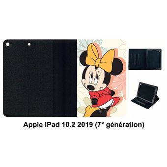 Etui My-Kase pour Ipad 10.2 (2019) - disney minnie timide - Simili-cuir ...