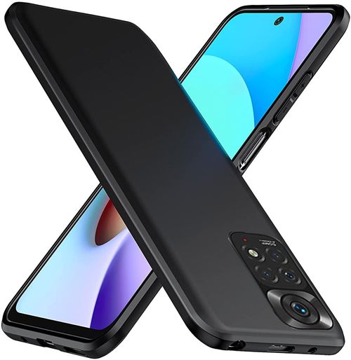 Coque Pour Xiaomi Redmi Note 11 Redmi Note 11s 4g Souple Noire En Gel