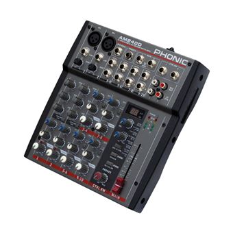 Console de Mixage Analogique Phonic AM 240D, Table de mixage, Top Prix ...