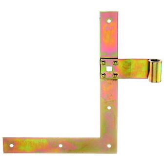 GAH-Alberts 313319 Penture équerre de volet Bout droit Jaune galvanisé ...
