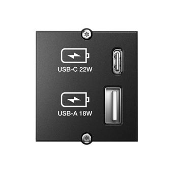 Bachmann Custom module - Plaque modulaire enclenchable - USB Type A ...