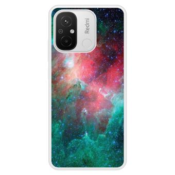 Coque renforcée rigide - Compatible Xiaomi Redmi 12C - design nebuleuse ...