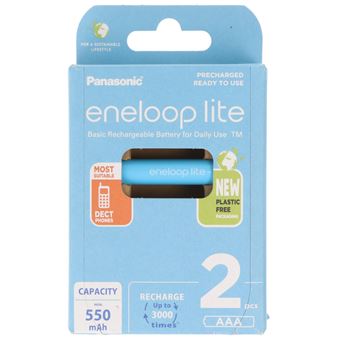 eneloop eneloop lite HR03 Pile rechargeable LR3 (AAA) NiMH 550 mAh 1.2 ...