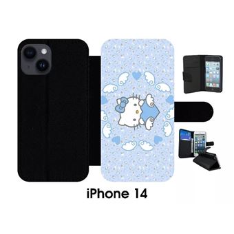 Etui My-Kase pour iPhone 14 - hello kitty sweet dream - Simili-cuir ...