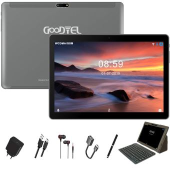 GOODTEL Tablette Tactile 10,1 Pouces Android 8.1 Tablettes avec Quad ...