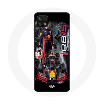 Coque pour Samsung Galaxy A22 5G Formule 1 Max Verstappen Pilote F1 Red ...