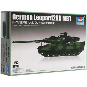 Maquette char : Leopard 2A6 MBT Trumpeter - Maquette - Achat & prix | fnac