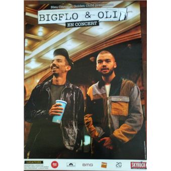 Bigflo et Oli - En Concert 2019 - AFFICHE - Achat & prix | fnac