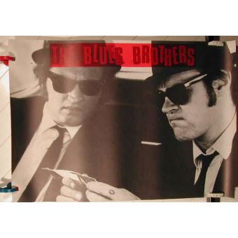 BLUES BROTHERS - 59x84 cm - AFFICHE / POSTER - Achat & prix | fnac