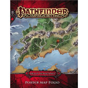 Pathfinder Campaign Setting: Hell's Vengeance Poster Map Folio - Puzzle ...