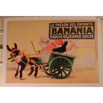 Banania Ane - 50x70 cm - AFFICHE / POSTER - Achat & prix | fnac