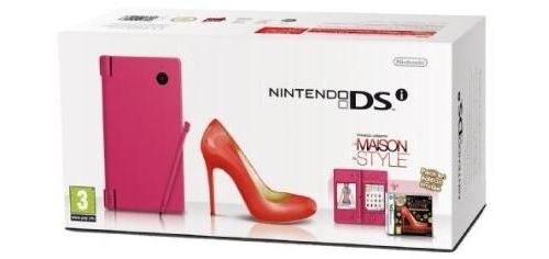 Nintendo DSi rose + La maison du style - Console rétrogaming - Achat ...