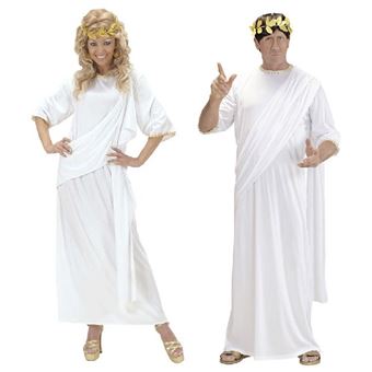 Toge grecque/romaine blanche mixte - mixte (40/42) - Déguisement adulte ...