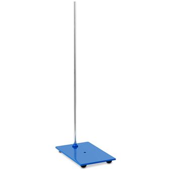 Support de laboratoire Support statif avec tige de 60 cm Pied en acier ...