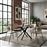 ALTOBUY - Lot de 2 chaises AKIMA - Structure métal noir, assise et ...