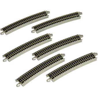 Bachmann 19 Radius Curved Track (6Card) - N Scale - Circuit trains ...