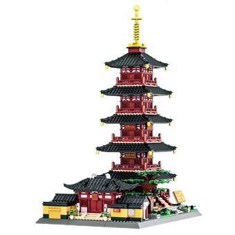 Blocs de construction WANGE 6235 temple 1393 pièces - Jeu de brique et bloc - Achat & prix | fnac