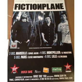 Fiction Plane - 40x60 cm - AFFICHE / POSTER - Achat & prix | fnac