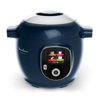 Multicuiseur intelligent 6l 1600w bleu Moulinex CE85F410 - Robot ...