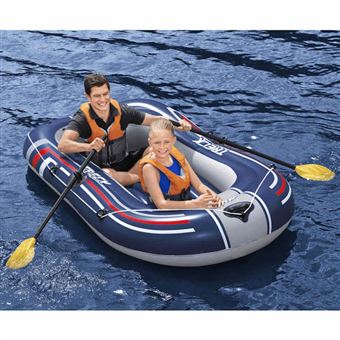 Bestway Canot gonflable Hydro-Force avec pompe et rames Bleu, bateau à ...