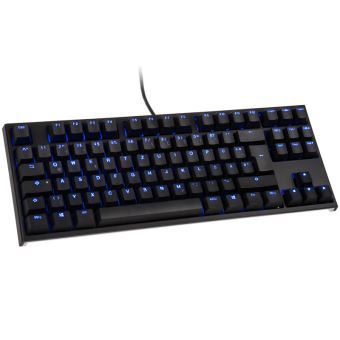 ducky clavier ducky one 2 tkl backlit pbt gaming , mx-blue noir ...