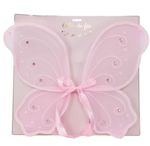 Ailes de fee rose luxe enfant - Déguisement enfant - Achat & prix | fnac