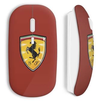 Souris Sans Fil Ferrari Logo Cheval Graphic Red (Maniacase) - Souris ...