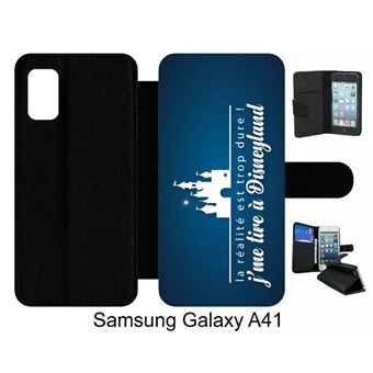 Etui My-Kase pour Galaxy A41 - la realite est tropdure jme tire a ...