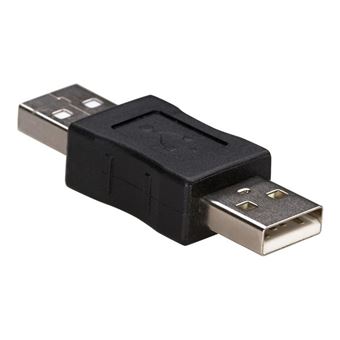 Akyga - Inverseur de connexion USB - USB (M) pour USB (M) - noir ...