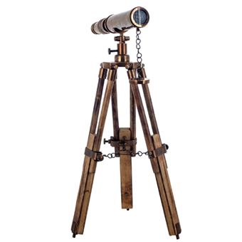 SIGNES GRIMALT Télescope trépied décoratif en Laiton - Dimensions du ...