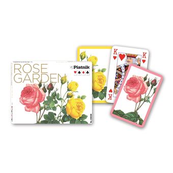Jeu de cartes ROSE GARDEN PIATNIK Multicolore - Jeux classiques - Achat ...